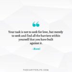 35 Rumi Quotes On Self Love And Self Worth - ThediaryforLife